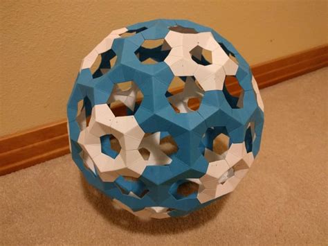 A Truncated Pentagonal Hexecontahedron I Made Rgeometryisneat