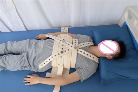 Segufix Medical Restraints Hospital Using Shoulder Belt In Bed Back