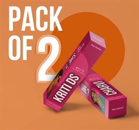 Kriti Ds Plus Charvi 2 Lipstick Combo Winq Cosmetics