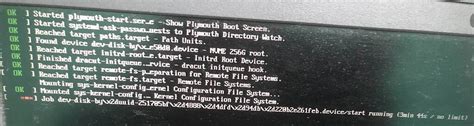 Boot Stuck At Job Dev Disk Byx2duuid No Limit Fedora Discussion