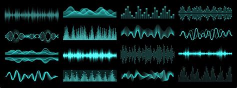 Hud Equalizer Sound Waves Frequency Waveform 22032961 Vector Art At Vecteezy