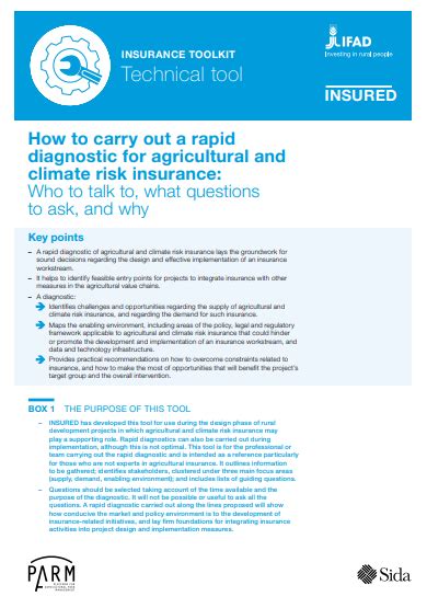 Hazel Bedford On Linkedin How To Carry Out A Rapid Diagnostic For Agricultural And Climate Risk