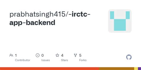 Prabhat Singh On Linkedin Github Prabhatsingh415 Irctc App Backend