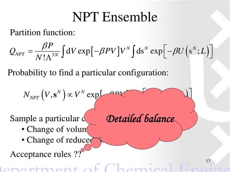 Ppt Monte Carlo In Different Ensembles Chapter 5 Powerpoint