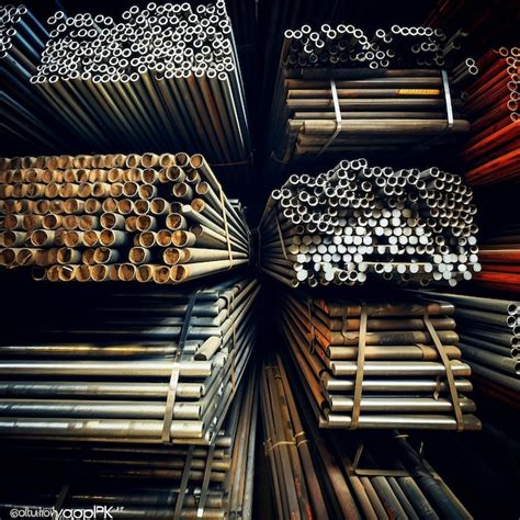 Premium Photo Assorted Steel Bars And Pipes