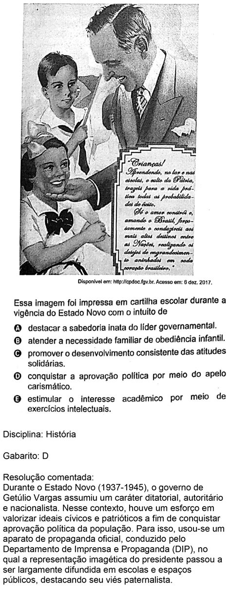 Questão ENEM 74 Prova Azul ENEM 2018 FTD Resolve