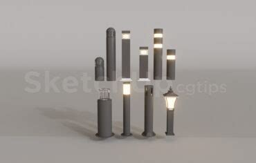 6979 Free Sketchup Garden Lights Models Download 6979 Free Sketchup Garden Lights Models Download