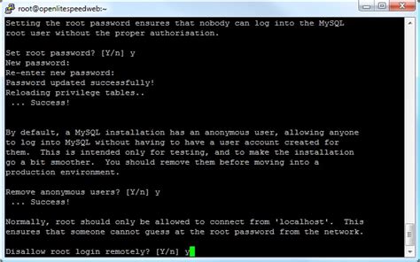 Server Setup Guide Part 1 Centos Openlitespeed Percona With Pictures Openlitespeed