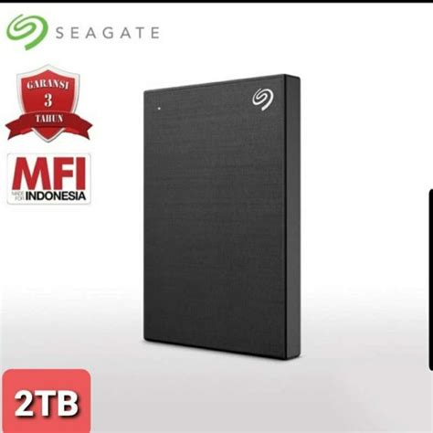 Promo Seagate Backup Plus Slim 2tb Hdd Hardisk Hard Disk External