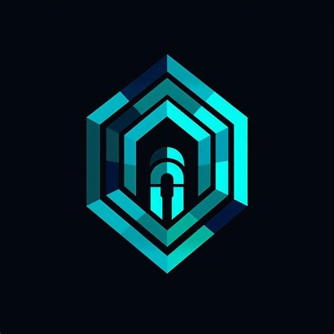 Simple Abstract Logo For Deep Analysis Of Cyber Securitysimple Abstract