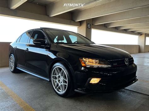 2017 Volkswagen Jetta Gli With 18x85 3sdm 009 And Michelin 235x35 On