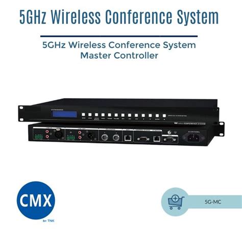 CMX 5G MC 5G Wi Fi Wireless Conference System Controller