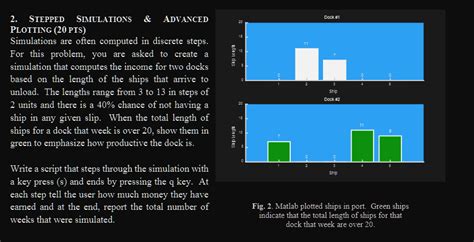 Solved MATLAB MATLAB MATLAB STEPPED SIMULATIONS Chegg