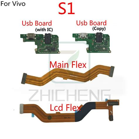 For Vivo S Pro S Pro USB Charging Dock Port Board Connector Main Motherboard Flex Cable