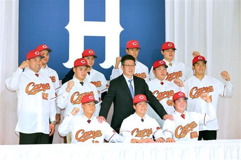 【広島】佐々岡真司監督「3年目で満足のいくドラフトだった」 新入団選手発表会見に出席 スポーツ報知