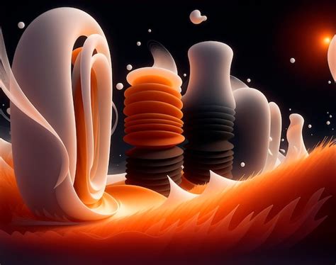 Premium Ai Image Smoke Column Fire Effect