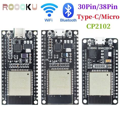 Bo Mạch Phát Triển Roooku Esp32 Esp 32s Bộ Xử Lý Vi điều Khiển Wifi