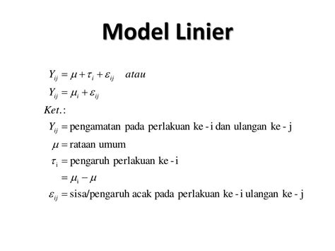 Ppt Percobaan Satu Faktor Ral Powerpoint Presentation Free Download