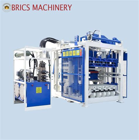 Fully Automatic QT12 15C Unburned Brick Machine Block Making Machine
