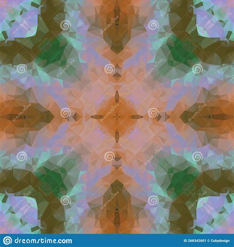 Geometric Mosaic Seamless Pattern Design Repeat Textile Design