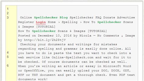 How To Spellcheck A Blog Article Tutorial Online Spellcheck Blog
