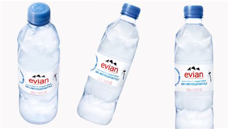 Virgil Abloh Designs Recycled Bottle As Emblem Of Evians Circular