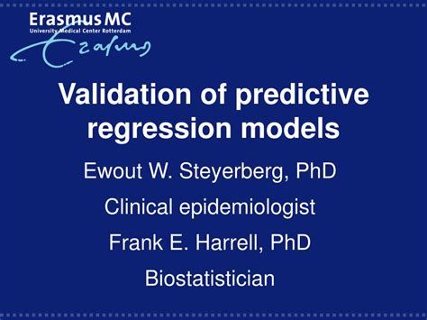 Ppt Validation Of Predictive Regression Models Powerpoint