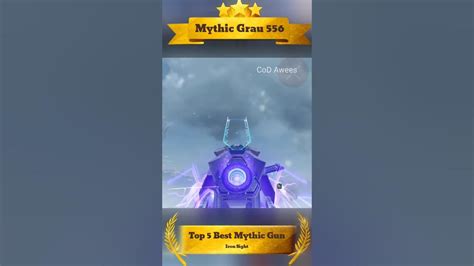 Top 5 Best Iron Sight In Mythic Gun 🔥🥵 Codm Shorts Youtube