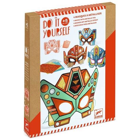 Diy Super Robot Masks Flax Art And Design