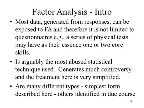 Ppt Factor Analysis Powerpoint Presentation Free Download Id5756456