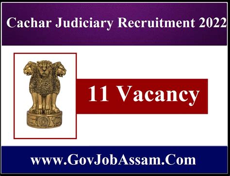 Cachar Judiciary Recruitment 2022 11 Grade Iv Vacancy Govjobassam