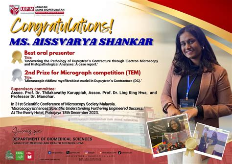 Upm Ph D Department Of Biomedical Sciences Fmhs Upm