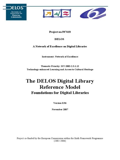 the delos digital library reference model pdf digital library