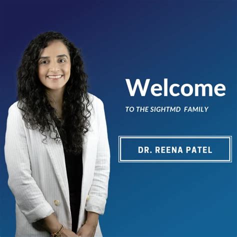 Sightmd On Linkedin 👓 Introducing Dr Reena Patel Our Board Certified