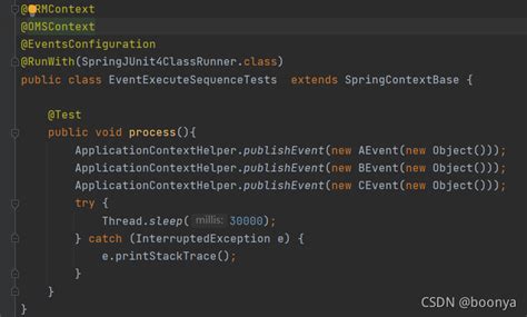 Applicationevent 与applicationlistener 异步化执行测试applicationlistener执行延迟