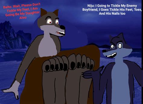 Niju Tickle Balto Feet Part1 By Wolfgang91fm On Deviantart