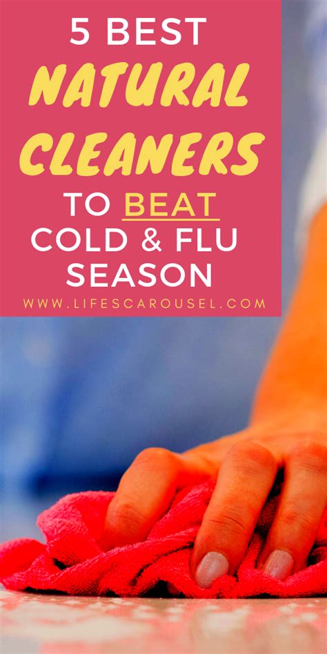 5 Best Natural Disinfectants To Kill Colds Flu Plus Homemade Cleaner