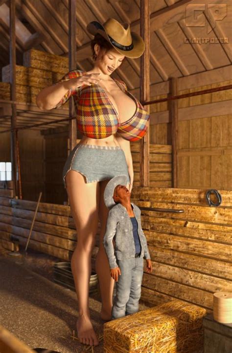 Giantposer Tall Farm Girl