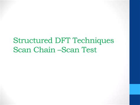 design for test testing of vlsi design pdf