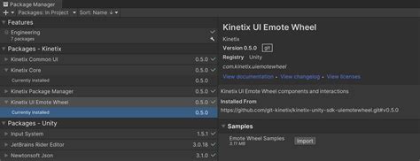 Github Git Kinetix Kinetix Unity Sdk Packagemanager