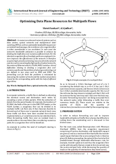 Pdf Optimizing Data Plane Resources For Multipath Flows