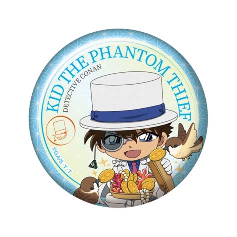【グッズ バッチ】名探偵コナン 昔ばなし風コレクション 缶バッジ 怪盗キッド ゲーマーズ グッズ商品の総合通販
