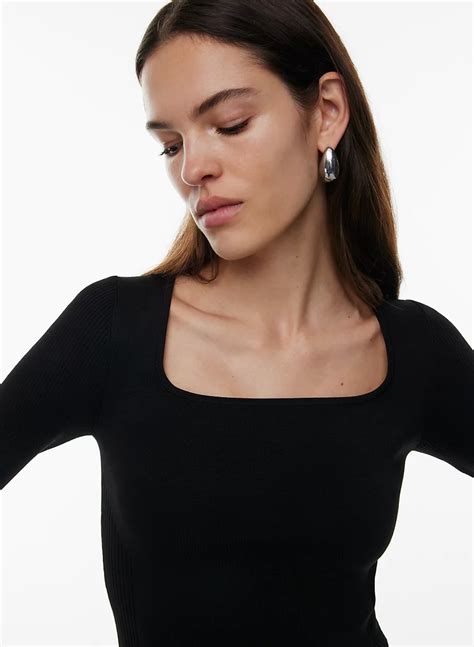 Babaton SCULPT KNIT CONTEXT LONGSLEEVE Aritzia US