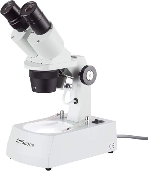 Amazon AmScope SE306R PZ LED Forward Mounted Binocular Stereo Microscope WF10x And WF20x