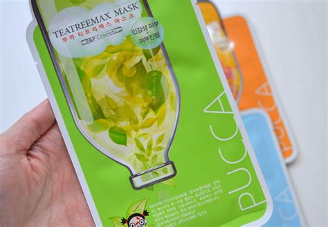 Sheet Mask Pucca Ceramide Liposome Tech Mask Collection Cosmetic Proof Vancouver Beauty