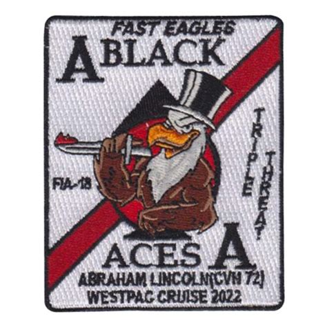 Vfa 41 Black Aces Patch Strike Fighter Squadron 41 Patches