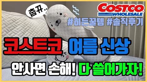 코스트코 7월 찐구매 추천템 신상and할인 15ㅣ 집코바 도리로코스 단호박케이크 냉감패드 냉감쿠션 마리나라 소스 여름