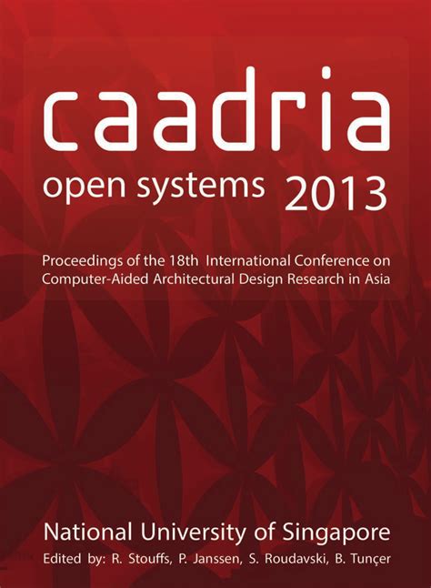 Pdf Open Systems 18th International Conference On Computer Aided Architectural Design
