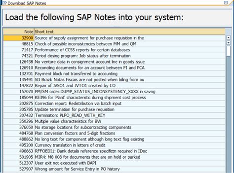 How To Search For Sap Notes On Side Effects