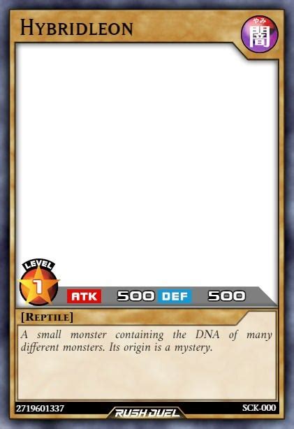 I Made Some Rush Duel Cards Based On Yuga Gohas Monsters Hope You Like It R Customyugioh